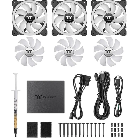 Thermaltake SWAFAN 14 RGB Radiator Fan TT Premium Edition (3-Fan Pack)
