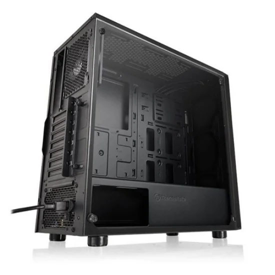 Thermaltake Versa J23 TG Mid Tower Chassis Black