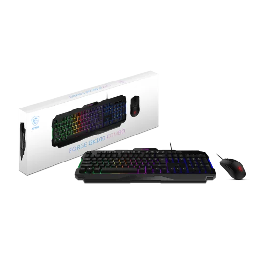 MSI Forge GK100 Combo Gaming Keyboard and Mouse Price in BD | UCC BD
