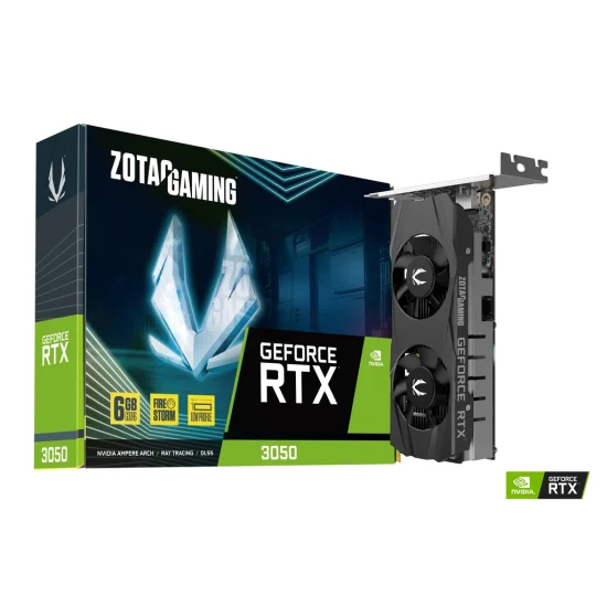 Buy Zotac Gaming GeForce RTX 3050 6GB LP Graphics Card BD