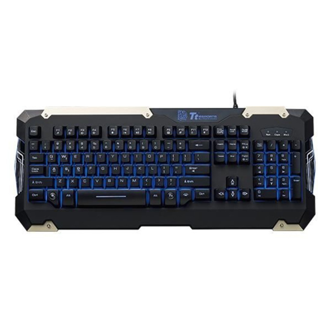 Thermaltake COMMANDER Gaming Keyboard And Mouse Gear Combo Black