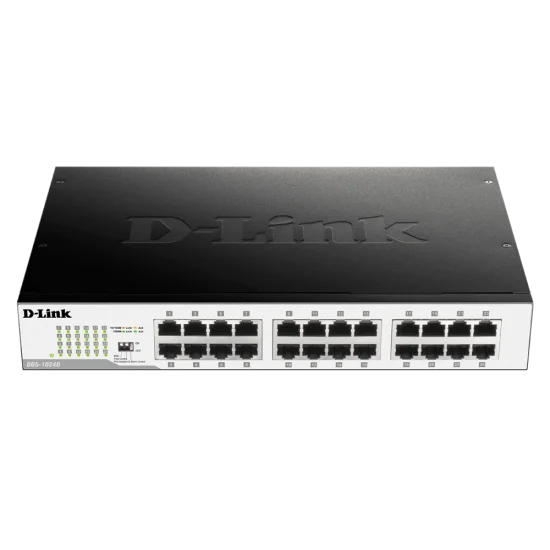 D-Link DGS-1024D 24 Port 10/100 Unmanaged Rack Mount Switch