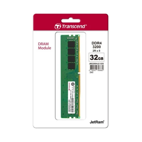 Transcend 32GB JM DDR4 3200Mhz U-DIMM Desktop RAM Price in BD