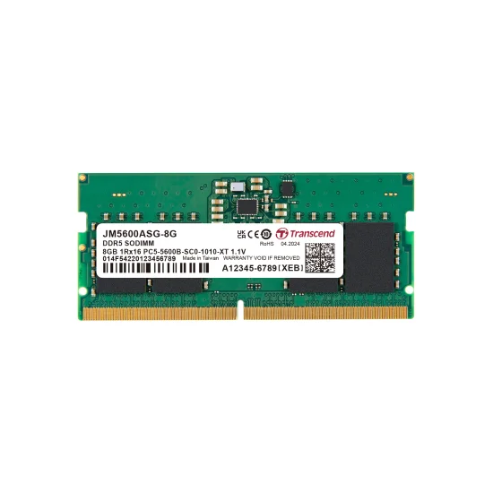 TRANSCEND 8GB JM DDR5 5600 SO-DIMM LAPTOP RAM Price in BD