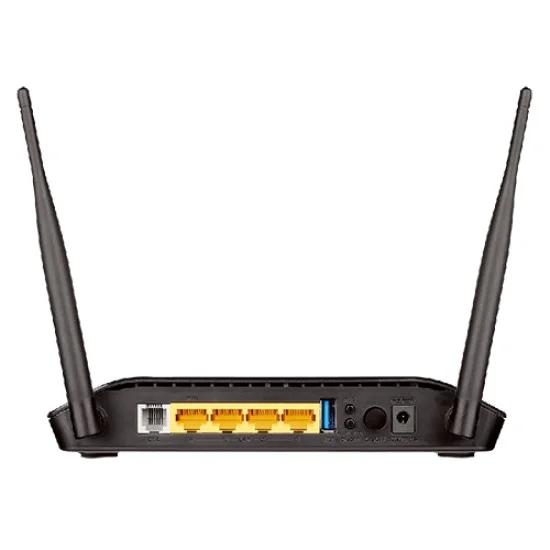 D-Link DSL-2750U Wireless N 300 Broadband And ADSL2+ Modem Router