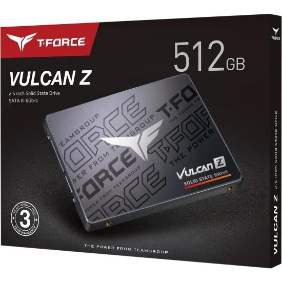 TEAM T-FORCE VULCAN Z 512GB SATA III 2.5 Inch Internal SSD | UCC BD