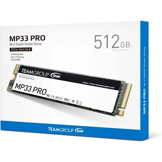 Team MP33 PRO 512GB M.2 PCIe Gen3 NVMe SSD Price in BD | UCC BD