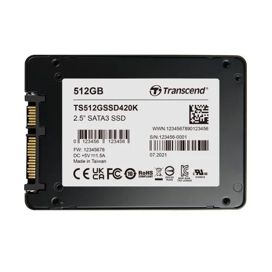 Transcend 512GB SSD420 SATA 6Gb s ML Solid State Drive Price in BD